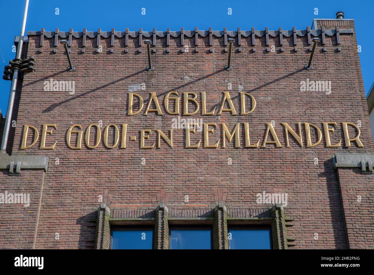 Former Dagblad De Gooi- En Eemlander Building At Hilversum The ...