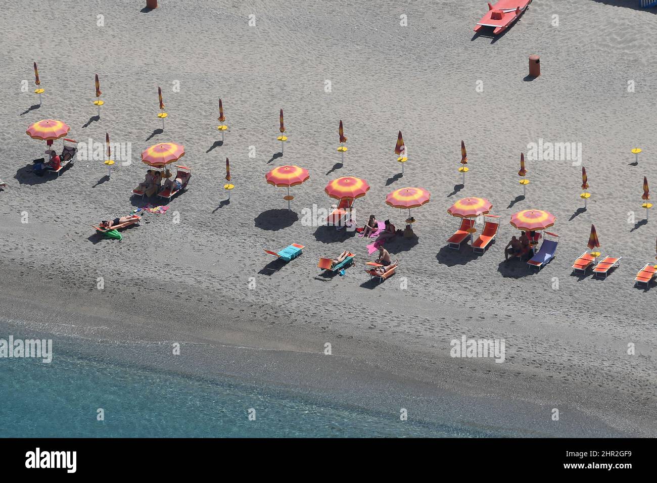 Italy, Calabria, Palmi, the beach Stock Photo - Alamy