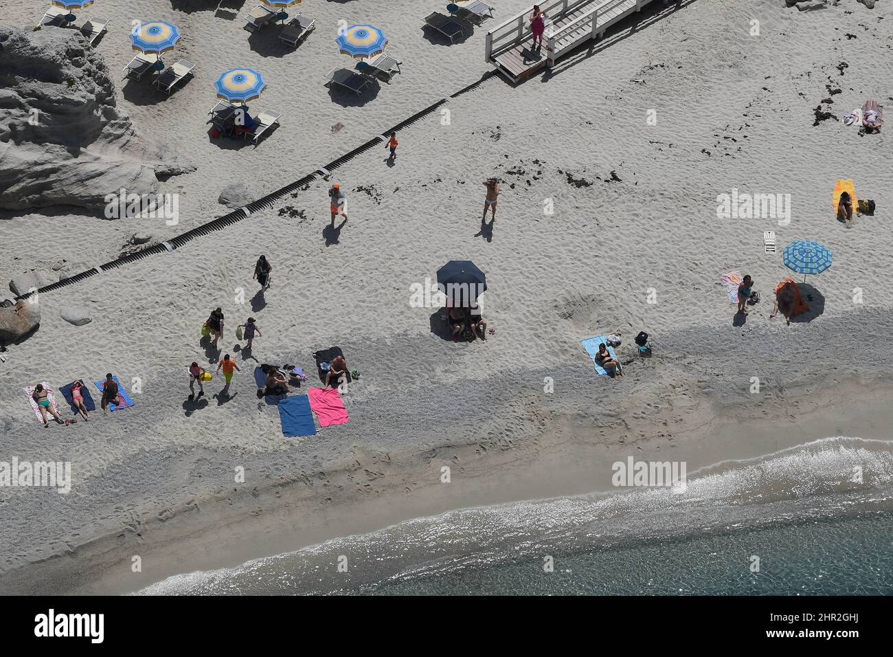 Italy, Calabria, Palmi, the beach Stock Photo - Alamy