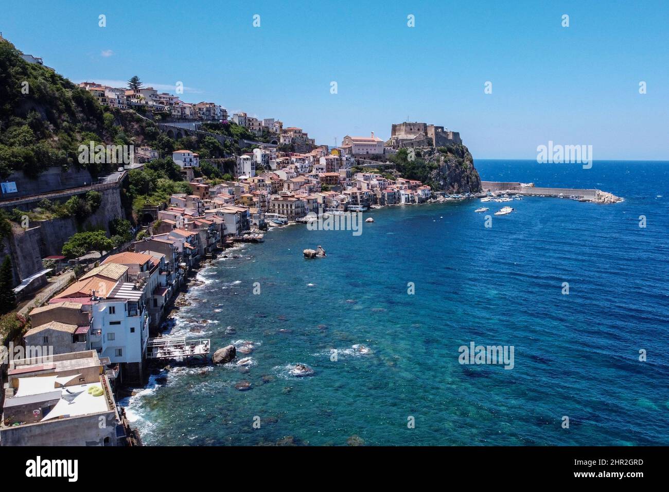Italy, Calabria, Reggio Calabria, Scilla, Chianalea Stock Photo - Alamy