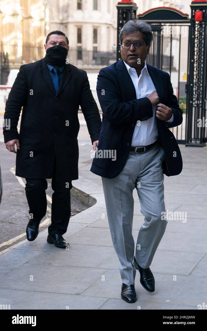 Lalit Modi, a businessman who founded the Indian Premier League cricket ...