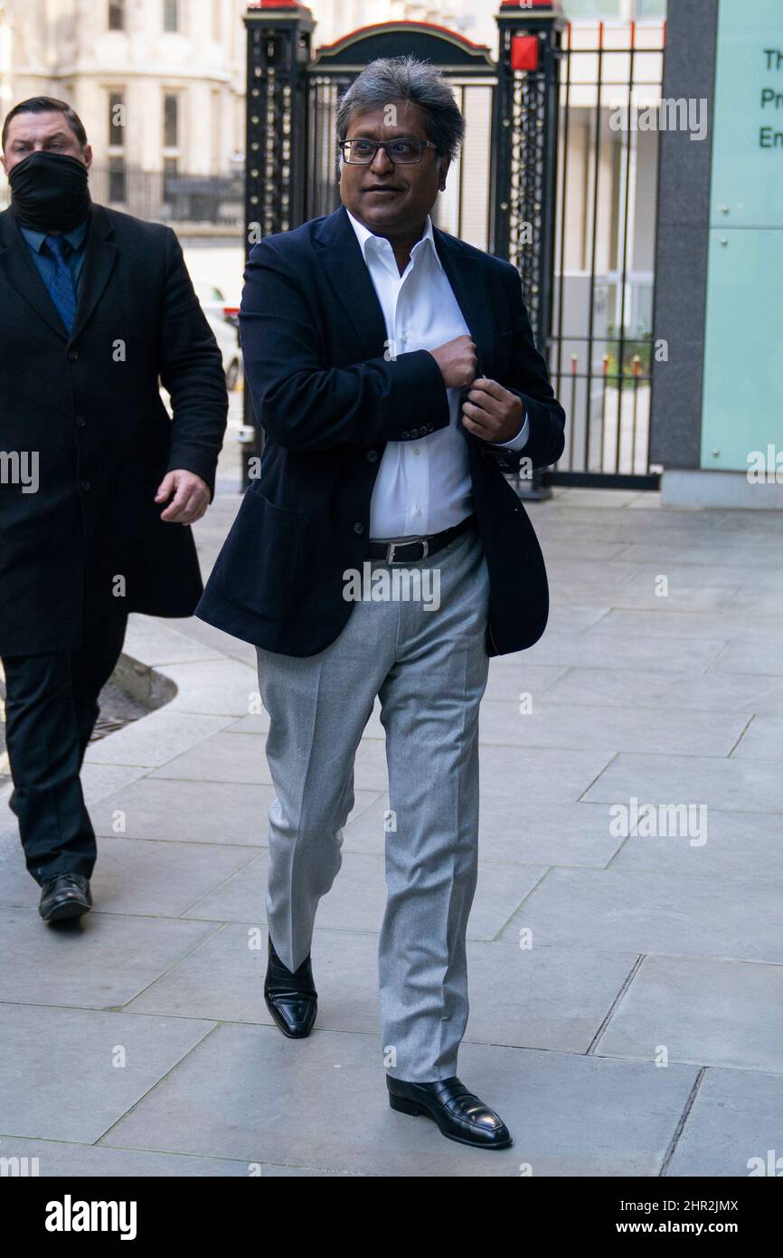 Lalit Modi, a businessman who founded the Indian Premier League cricket ...