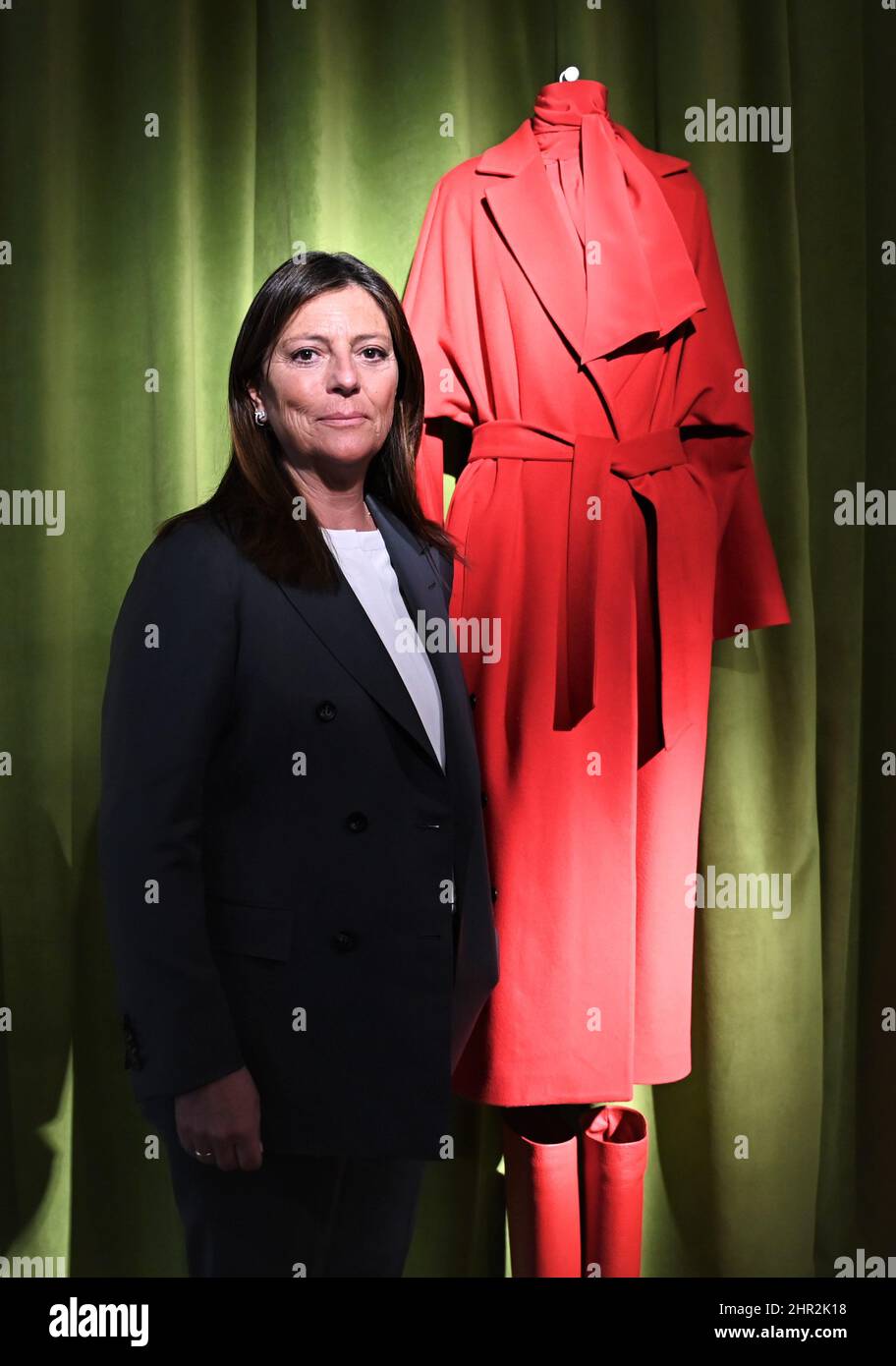 Milan, Italy. 25th Feb, 2022. Milan, Italy KITON presentation of women ...