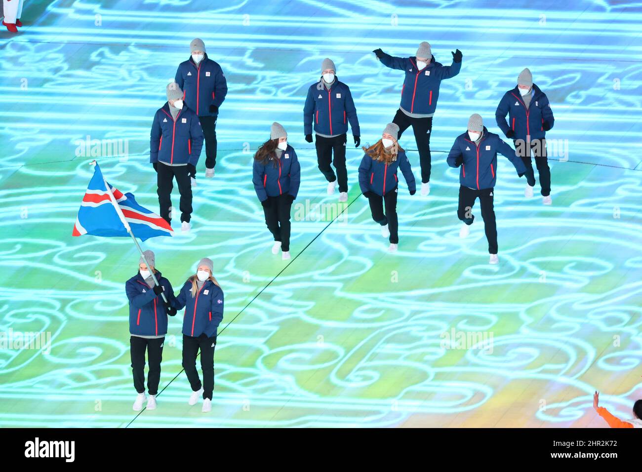 Iceland Delegation (ISL), FEBRUARY 4, 2022 : Beijing 2022 Olympic ...
