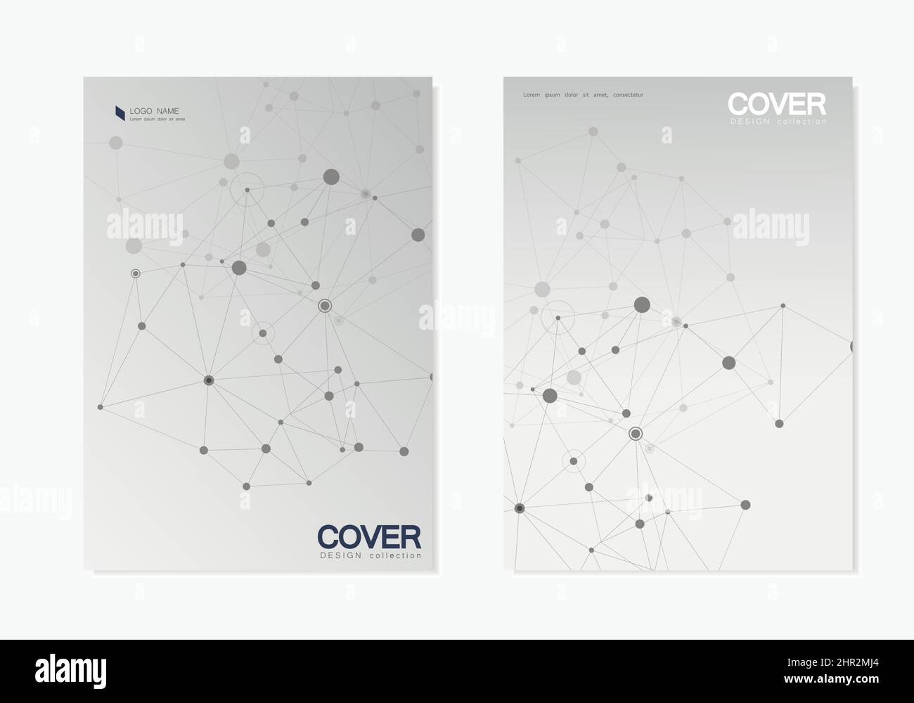 Abstract Polygonal Connecting Connection Science Background Stock Vector Image And Art Alamy