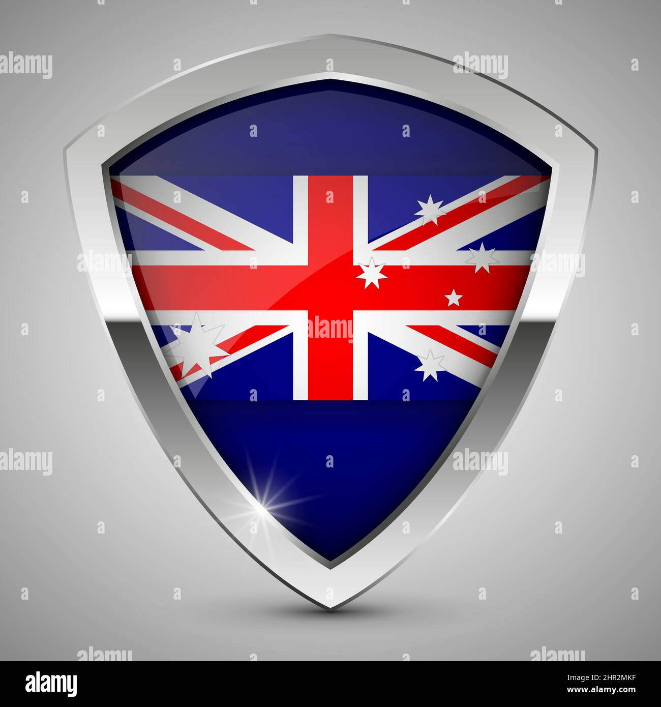 Flag symbol australia Stock Vector Images - Alamy