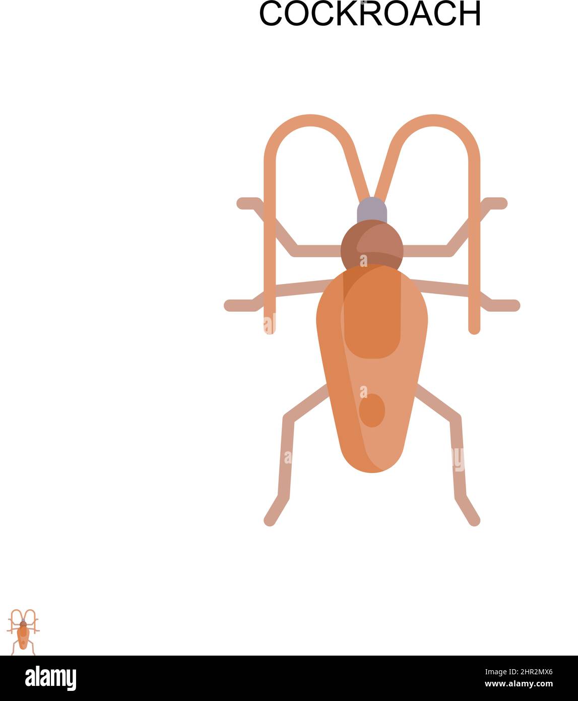 American cockroaches Stock Vector Images - Alamy