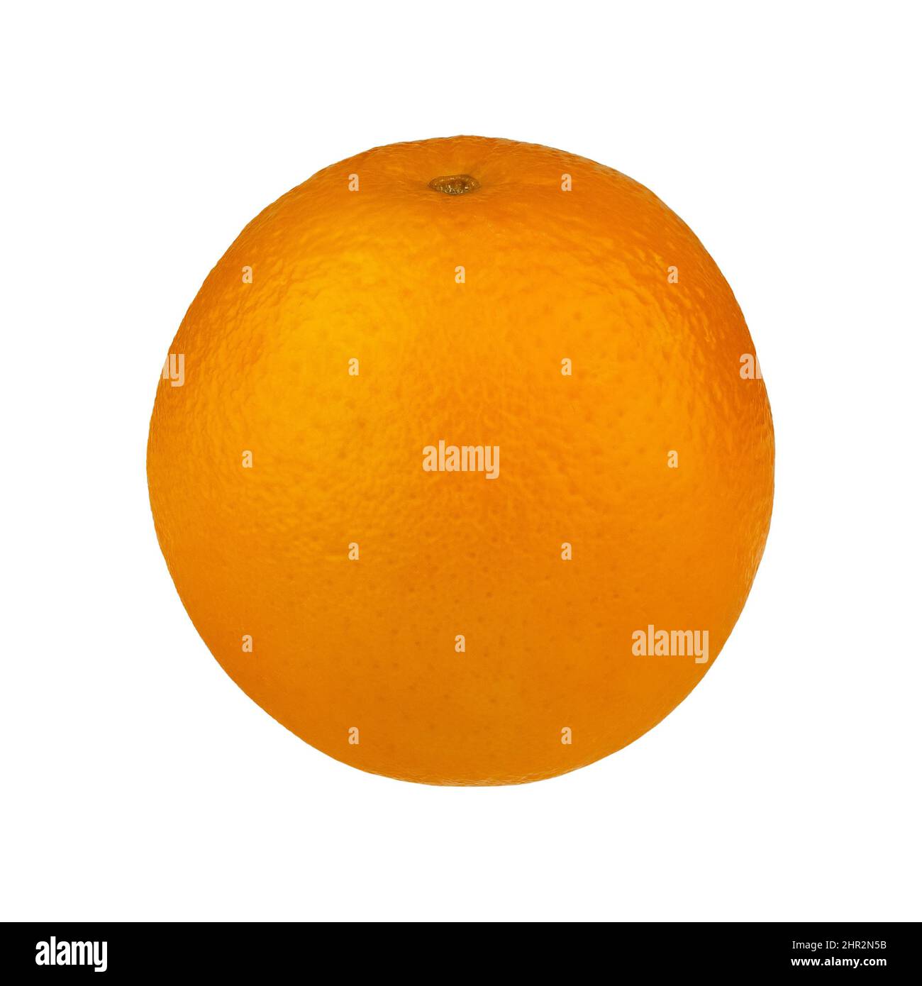 Orange citrus on white background. Whole orange fruit. Full depth of ...