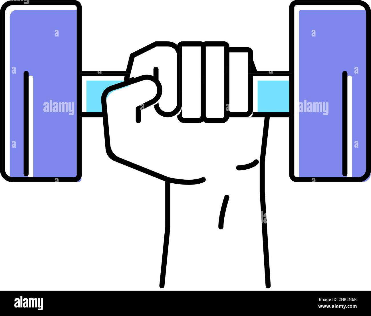 sport exercise color icon vector illustration Stock Vector Image & Art ...