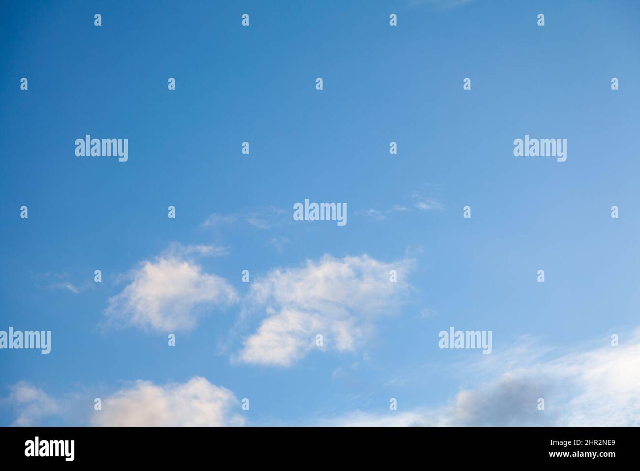 Blue Sky Morning Light Clouds Background Texture Wallpaper Weather ...