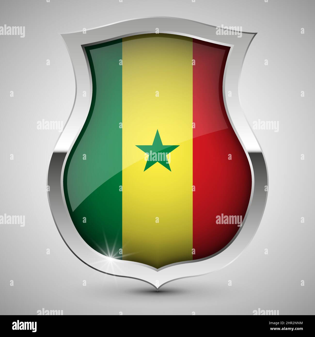 Senegal symbol Stock Vector Images - Alamy