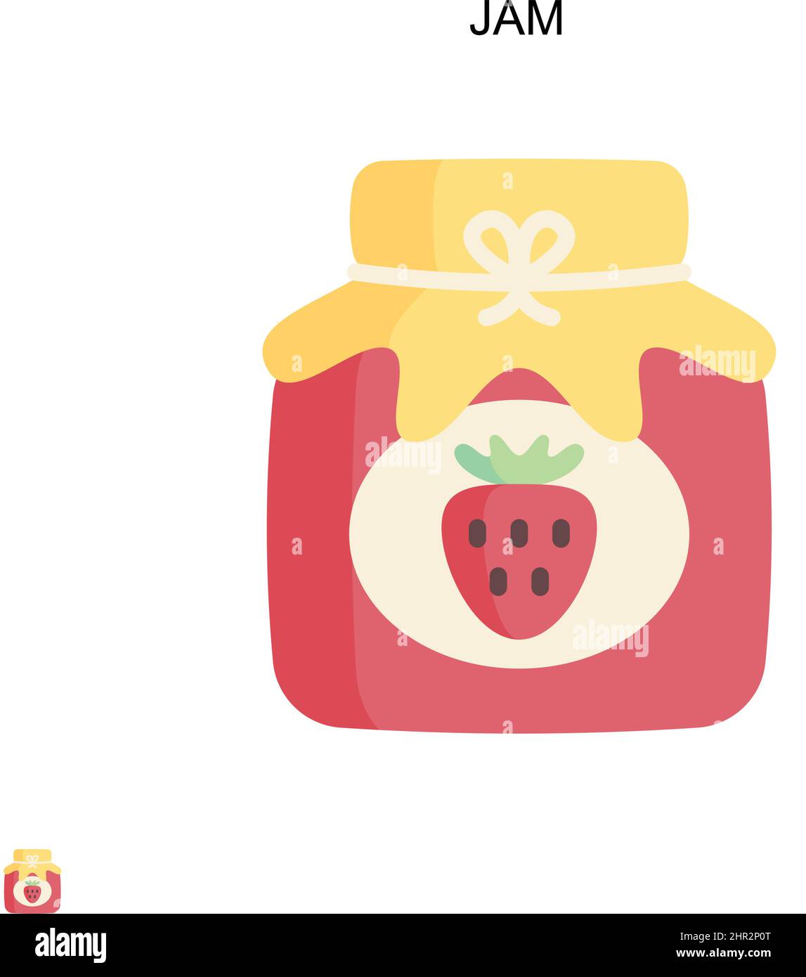 Jam Simple vector icon. Illustration symbol design template for web ...