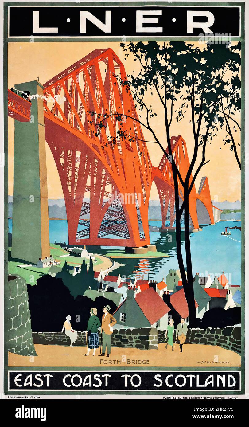 Lner poster hi-res stock photography and images - Alamy