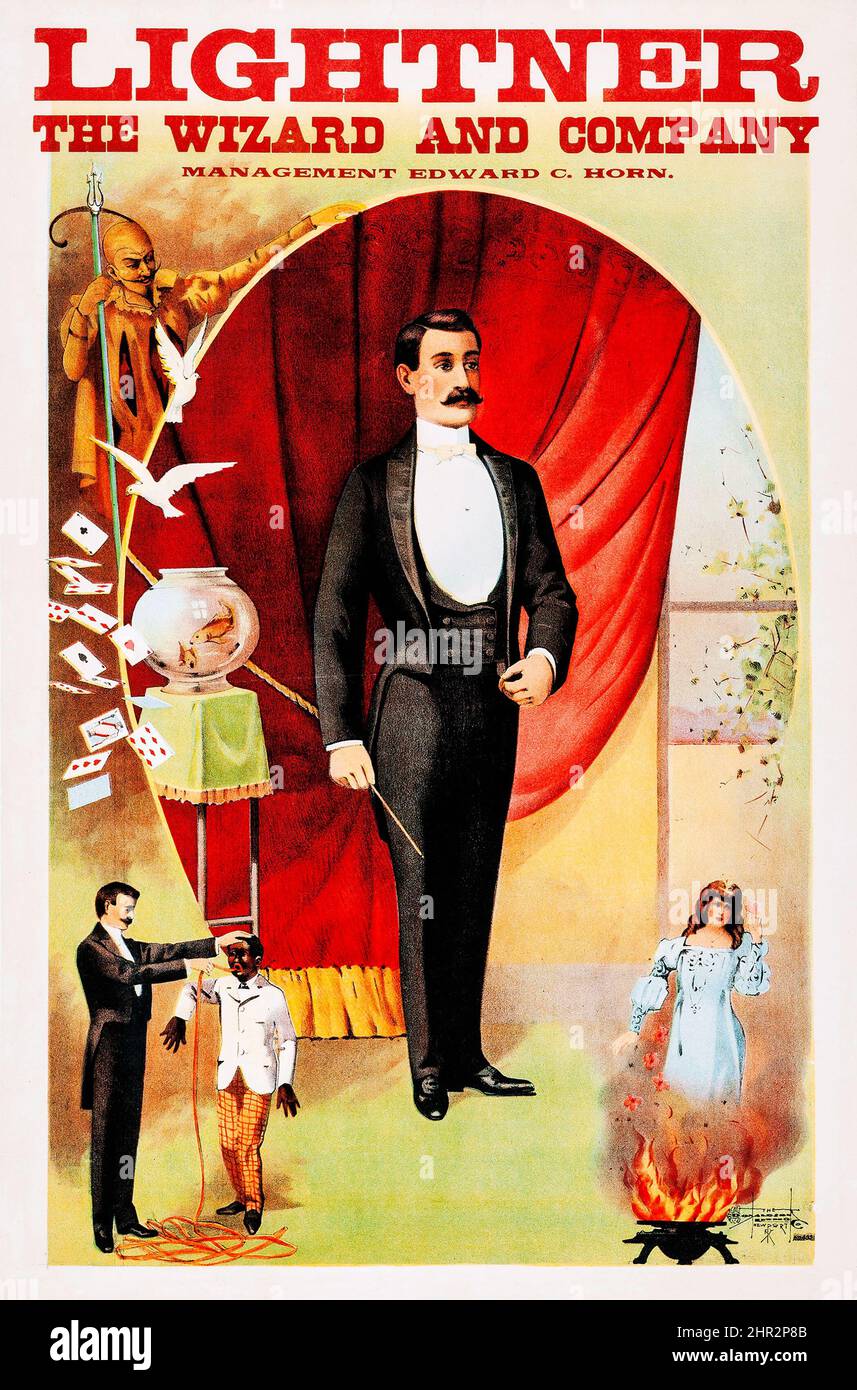 Vintage 1900s entertainment poster hi-res stock photography and images ...