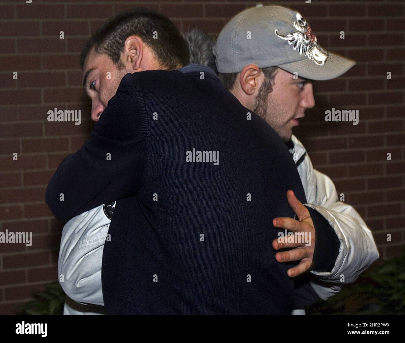 Nathan Rehberg, left, and his brother Justin Rehberg of Avondale, N.S ...