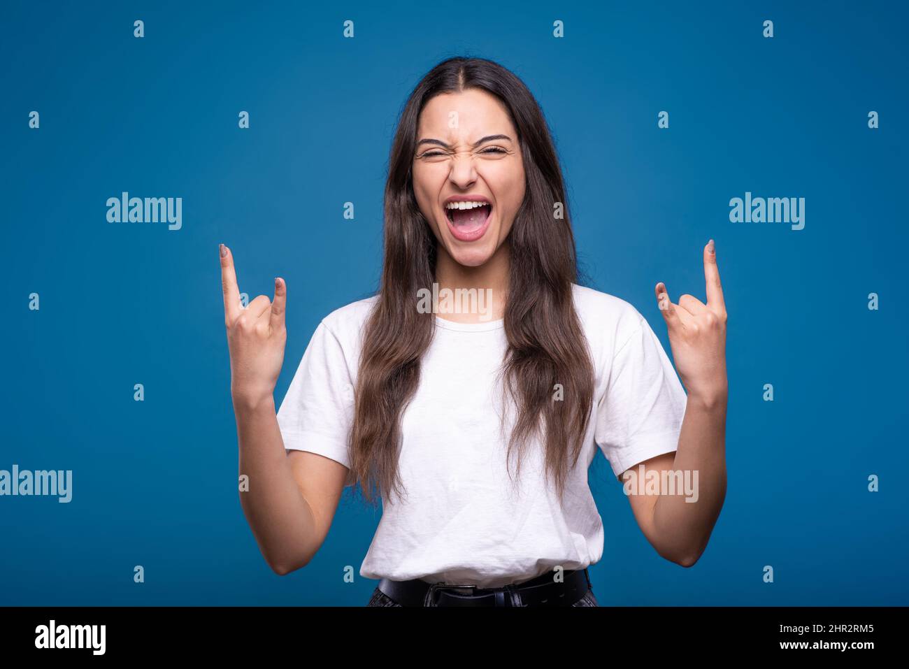 Punk rock scream hi-res stock photography and images - Alamy