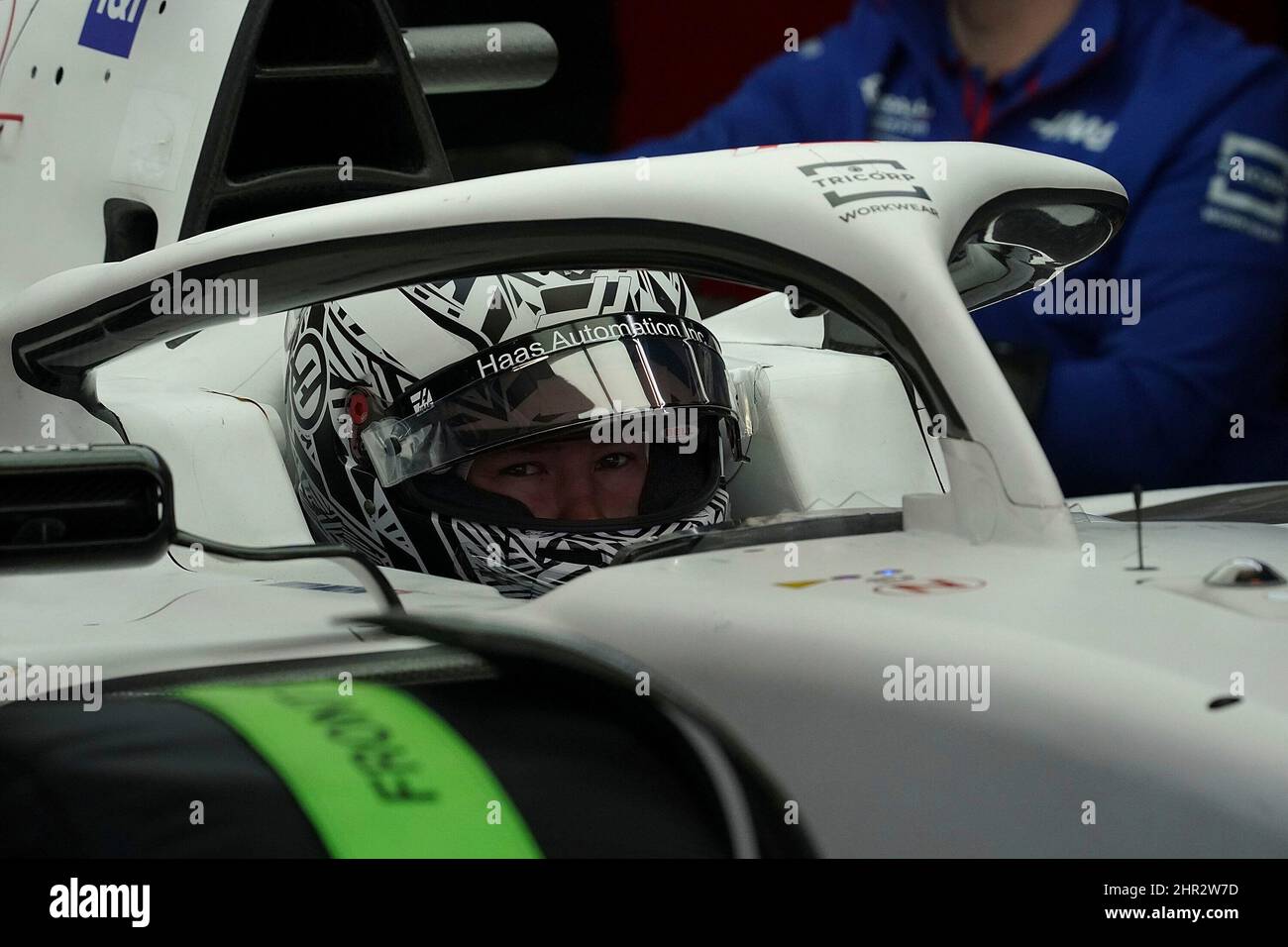 February 25th, 2022, Circuit de Catalunya, Barcelona, Formula 1 test ...