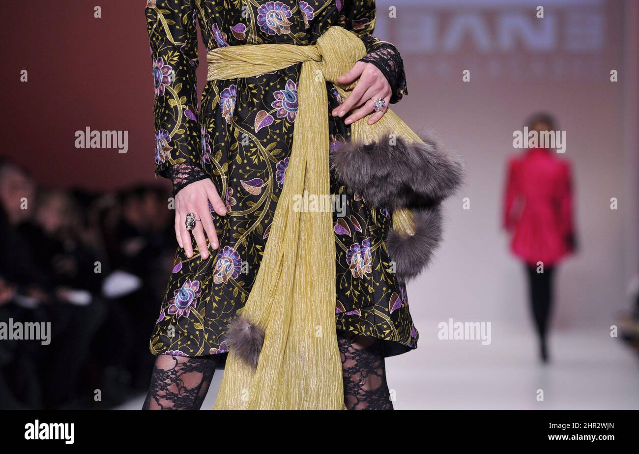 Models wear designs by Envers by Yves Jean Lacasse during Montreal ...