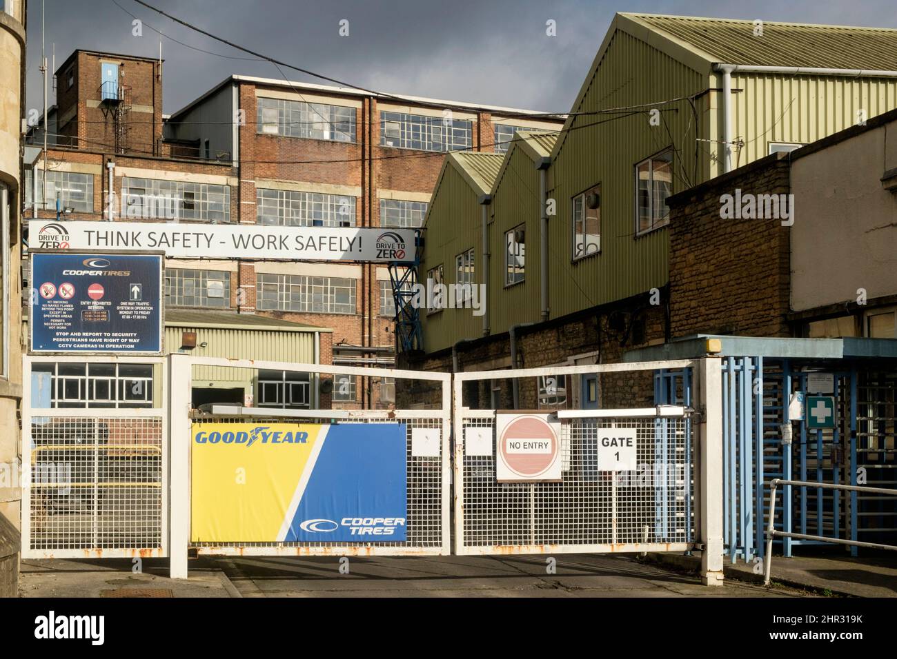 Melksham is a small Wiltshire town on the River Avon. Factory Gates of ...