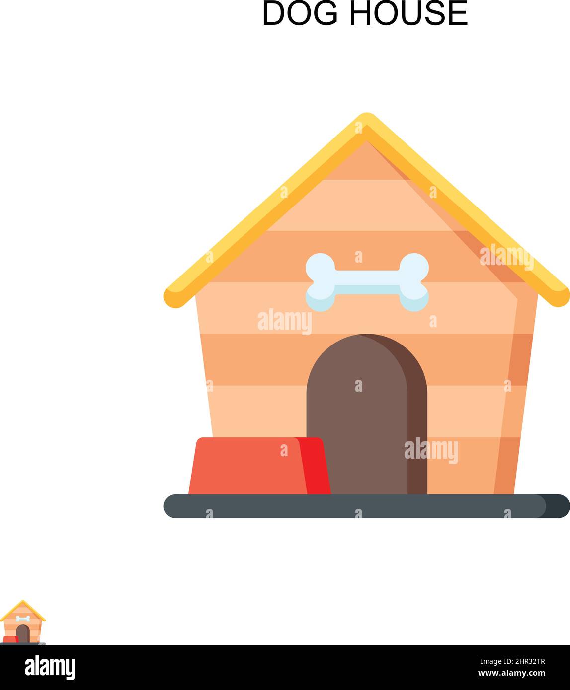 House symbol grass Stock Vector Images - Alamy