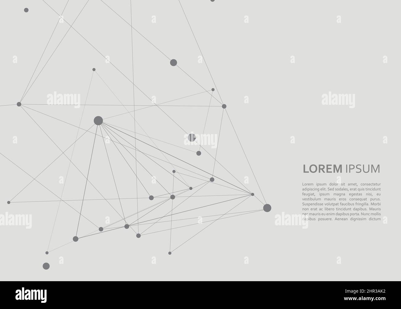 Science network pattern, connecting lines and dots. Medicine, chemistry ...