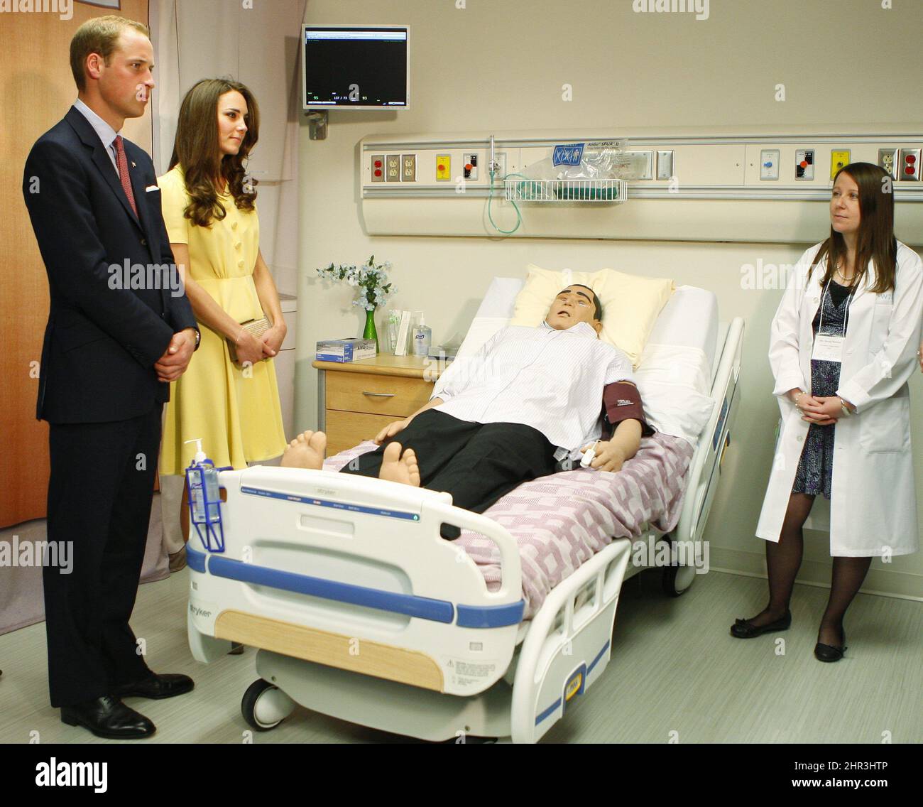 The Duke and Duchess of Cambridge take a tour of the 21st Century ...