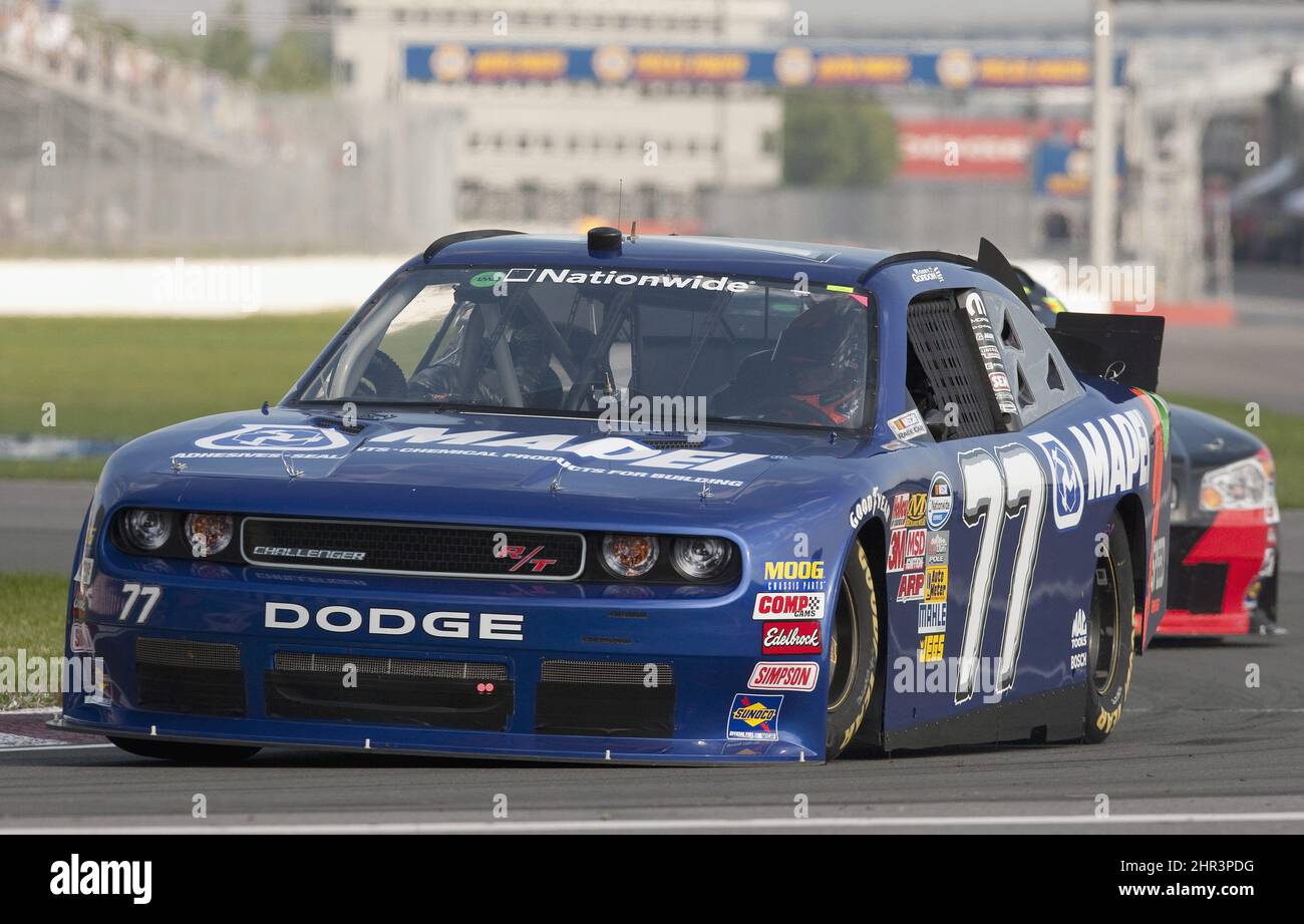 Robby Gordon Motorsports driver Robby Gordon drives his car during ...