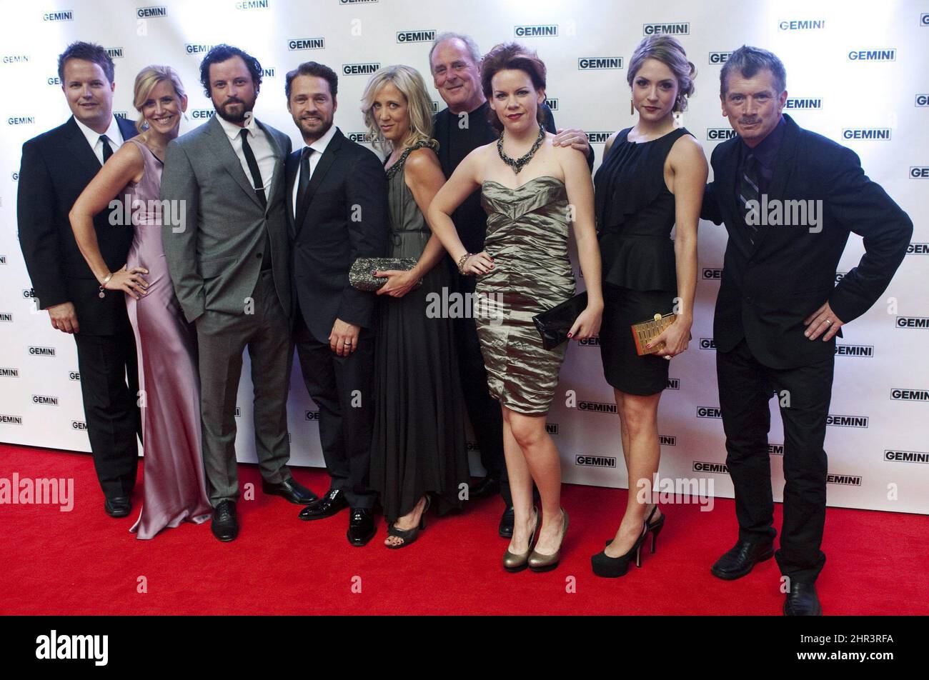 The cast of 'Call me Fitz' arrives at the Gemini Awards in Toronto on ...