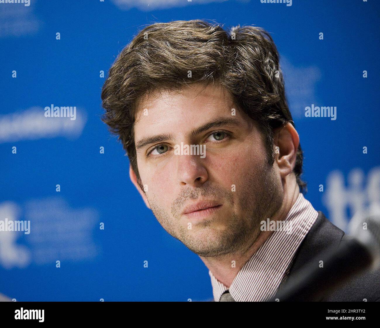 Director Jonathan Levine talks during a press conference promoting his ...