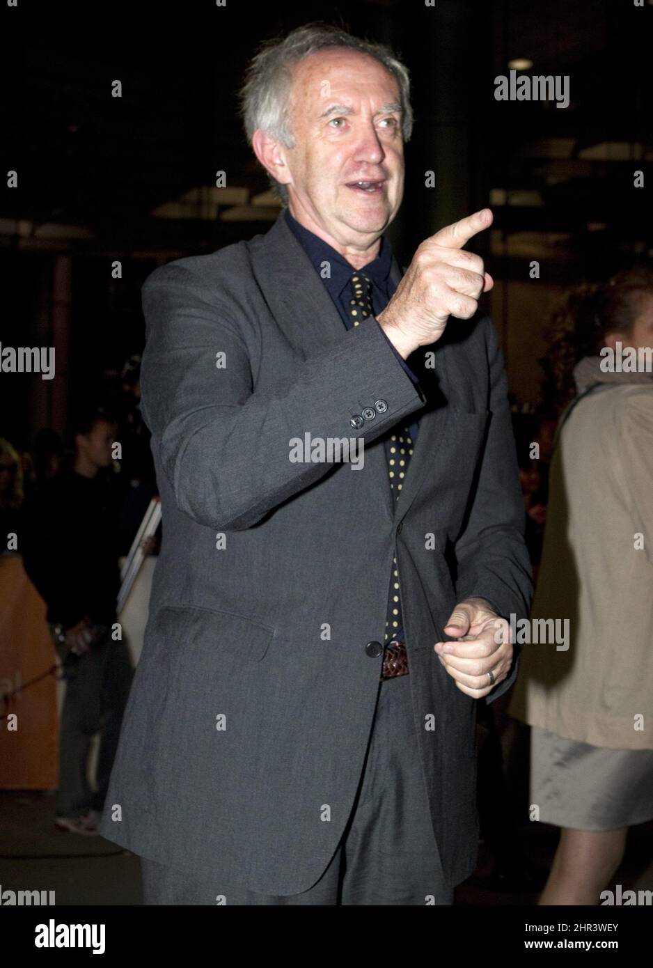 Jonathan Pryce arrives for the gala premiere of his film "Hysteria" at ...