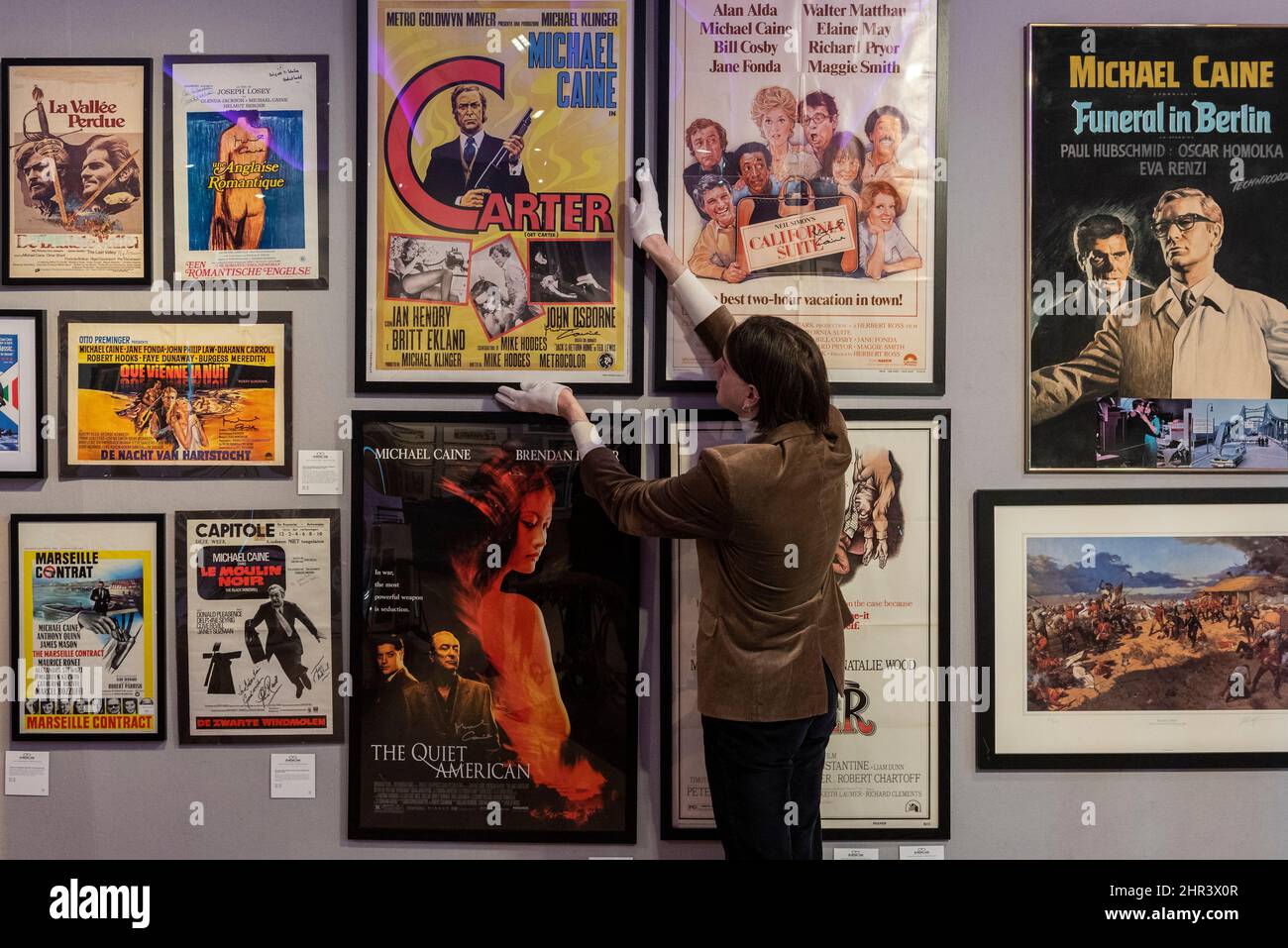 Michael caine posters hi-res stock photography and images - Alamy