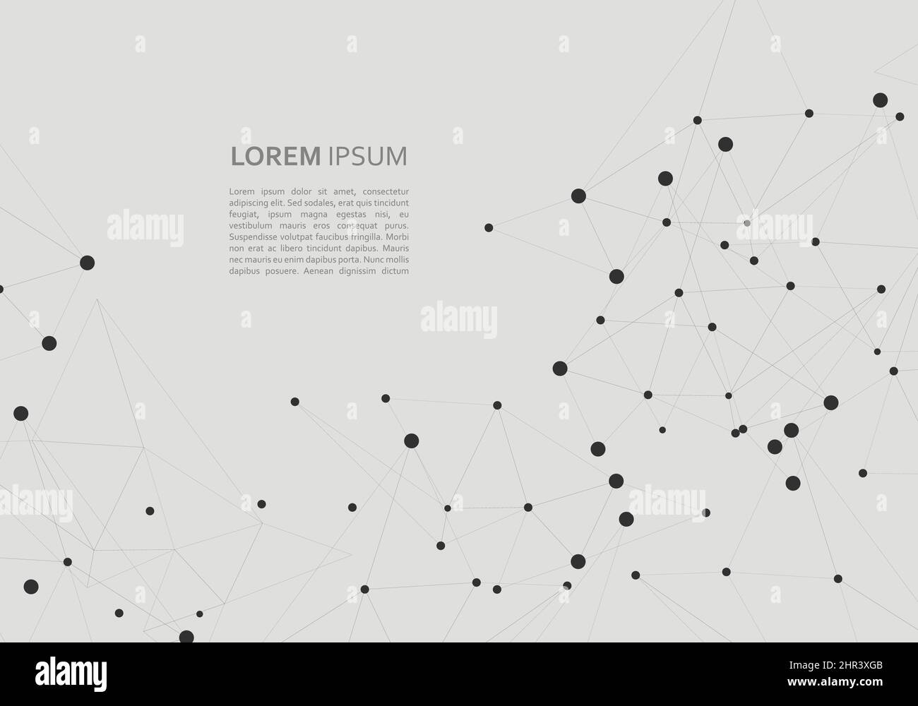 Connection science molecule background Stock Vector Image & Art - Alamy
