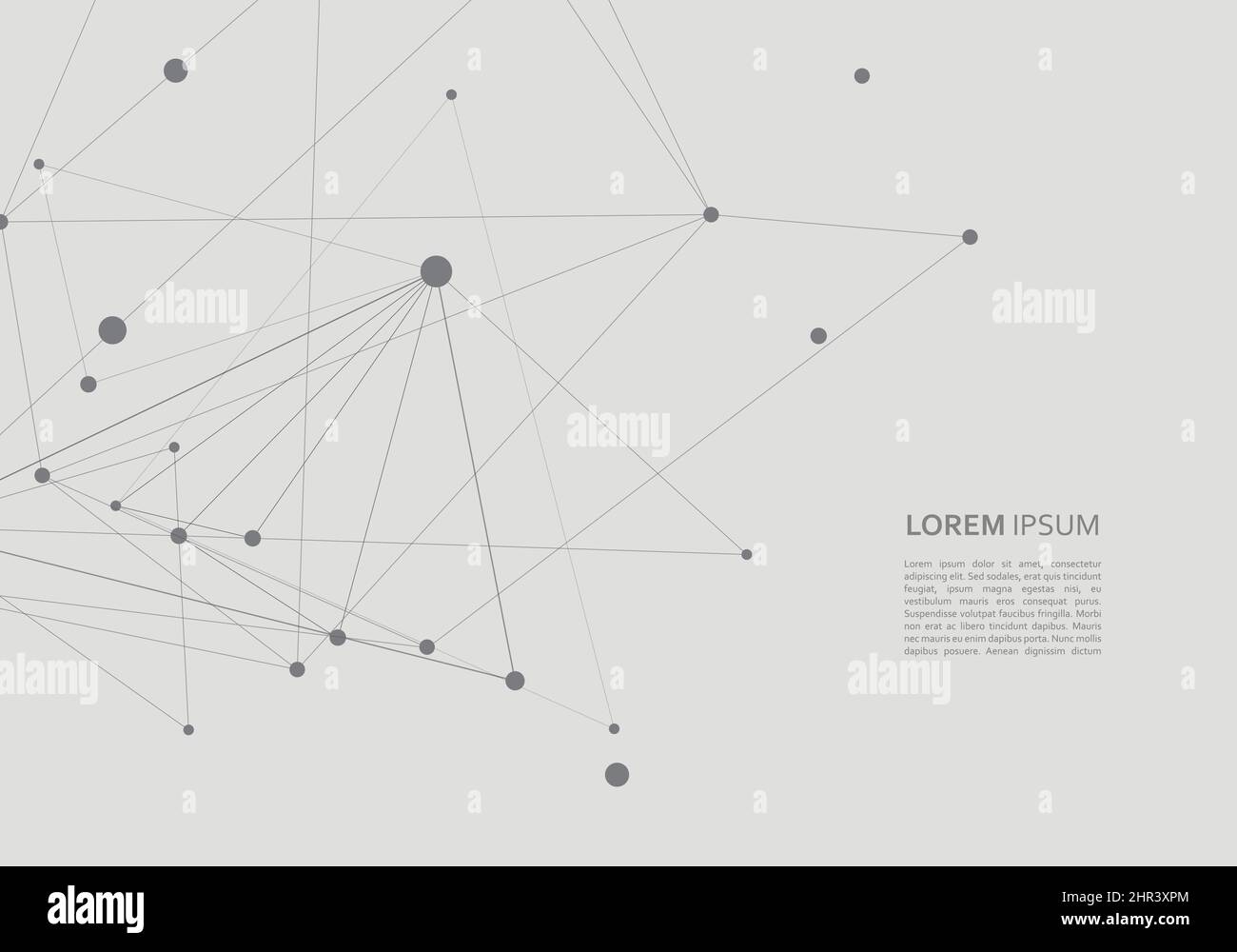 Science network pattern, connecting lines and dots. Medicine, chemistry ...