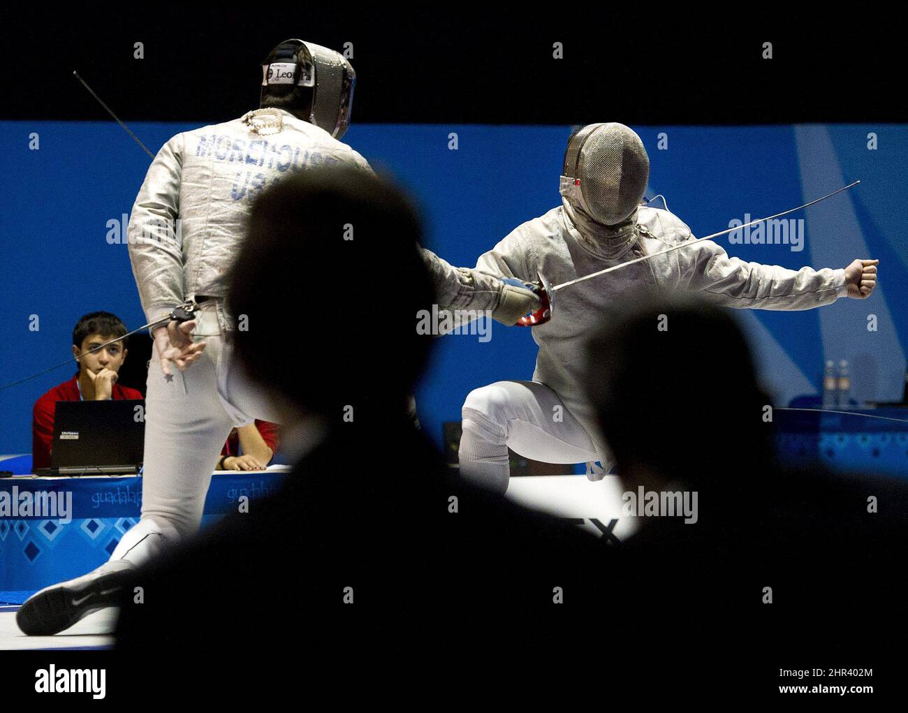Canada's Philippe Beaudry, right, and United States Tim Morehouse, left ...