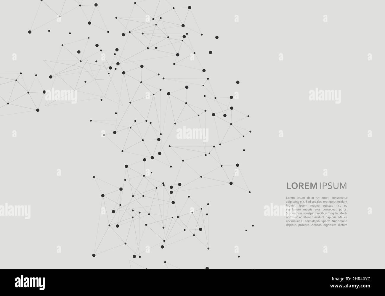 Connection science molecule background Stock Vector Image & Art - Alamy