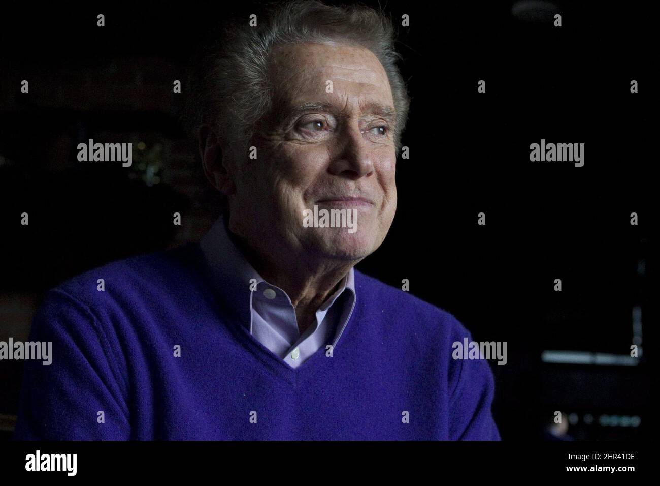 Former television presenter Regis Philbin is pictured as he promotes ...