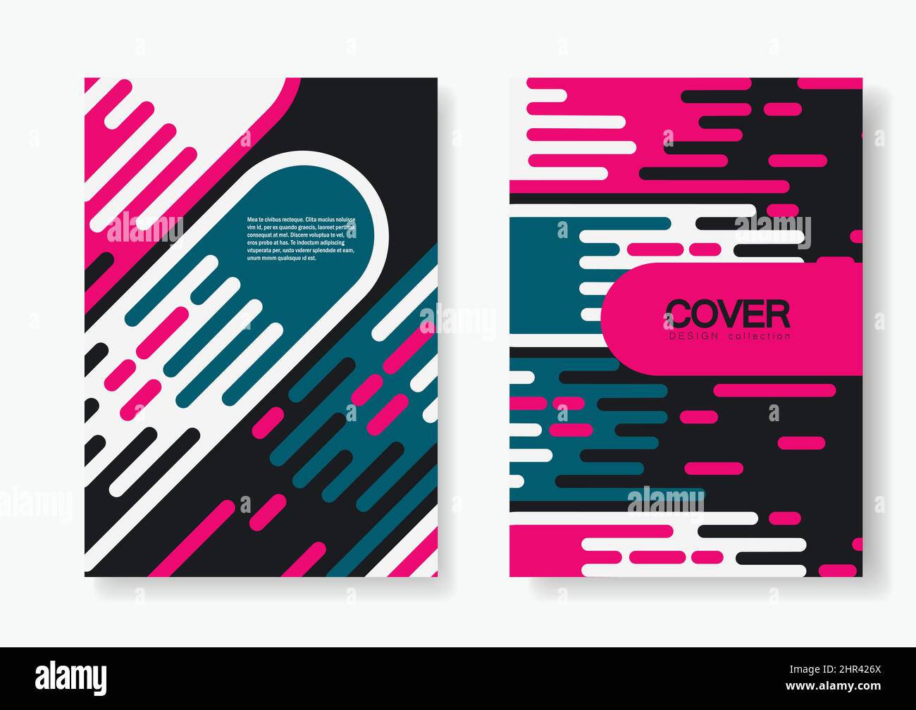 Comet vector background. Cover design set Stock Vector Image & Art - Alamy