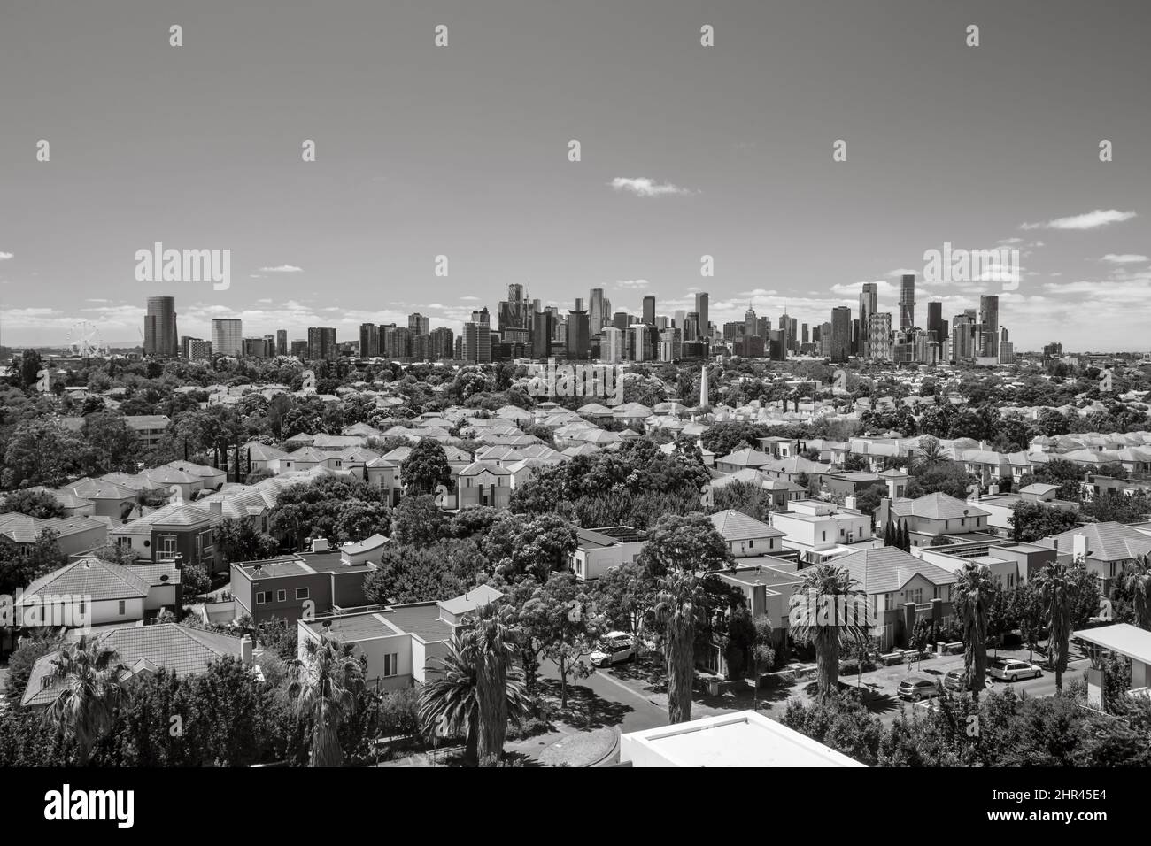 View of Melbourne Victoria Australia Stock Photo - Alamy