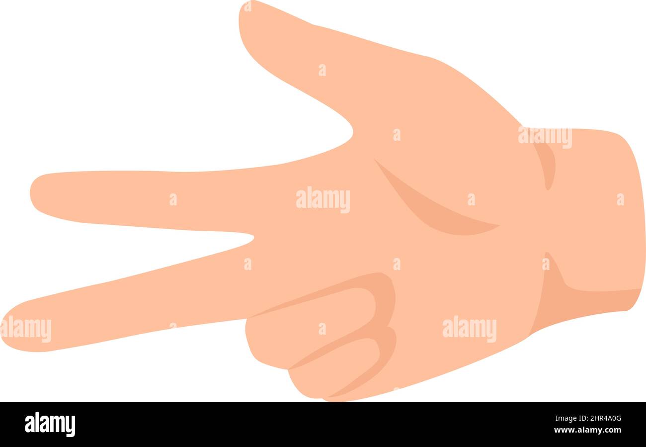 Third finger Stock Vector Images - Alamy