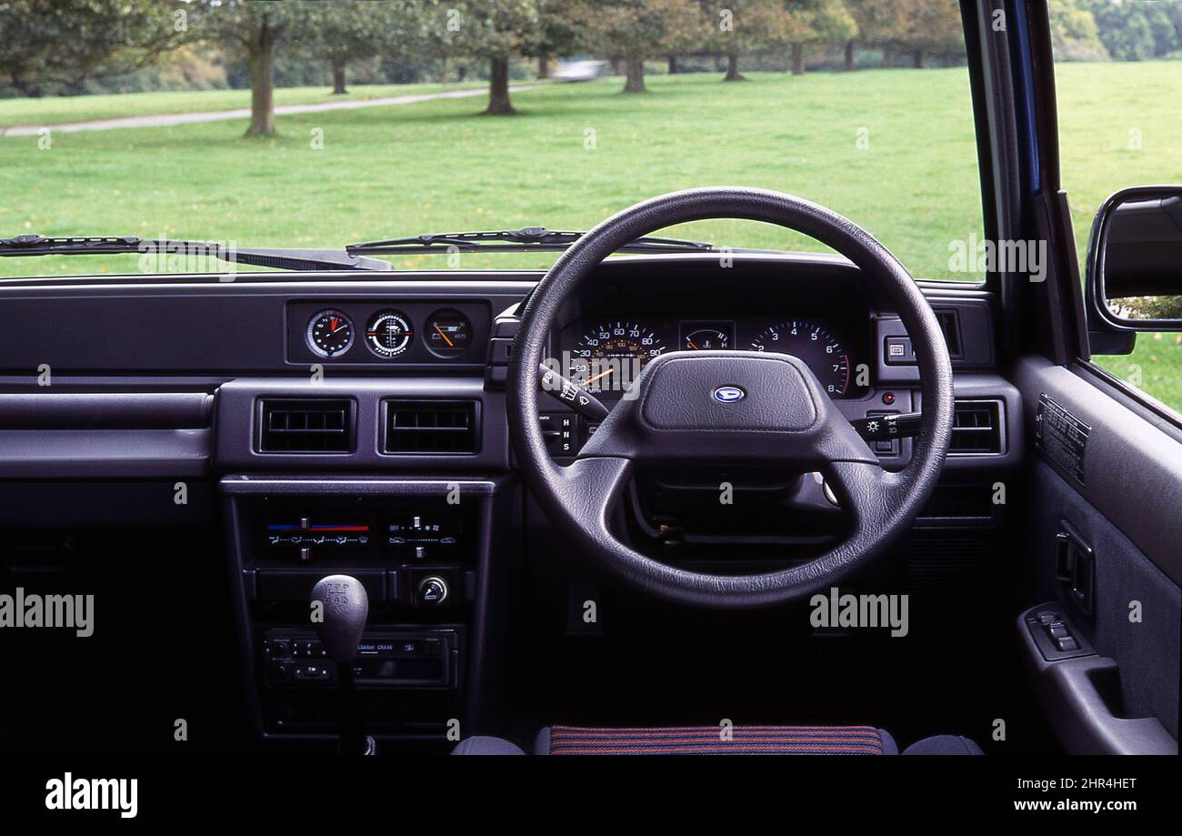 Daihatsu Sportrak ELK 1.6 4x4 SUV vehicles being tested off road Stock ...