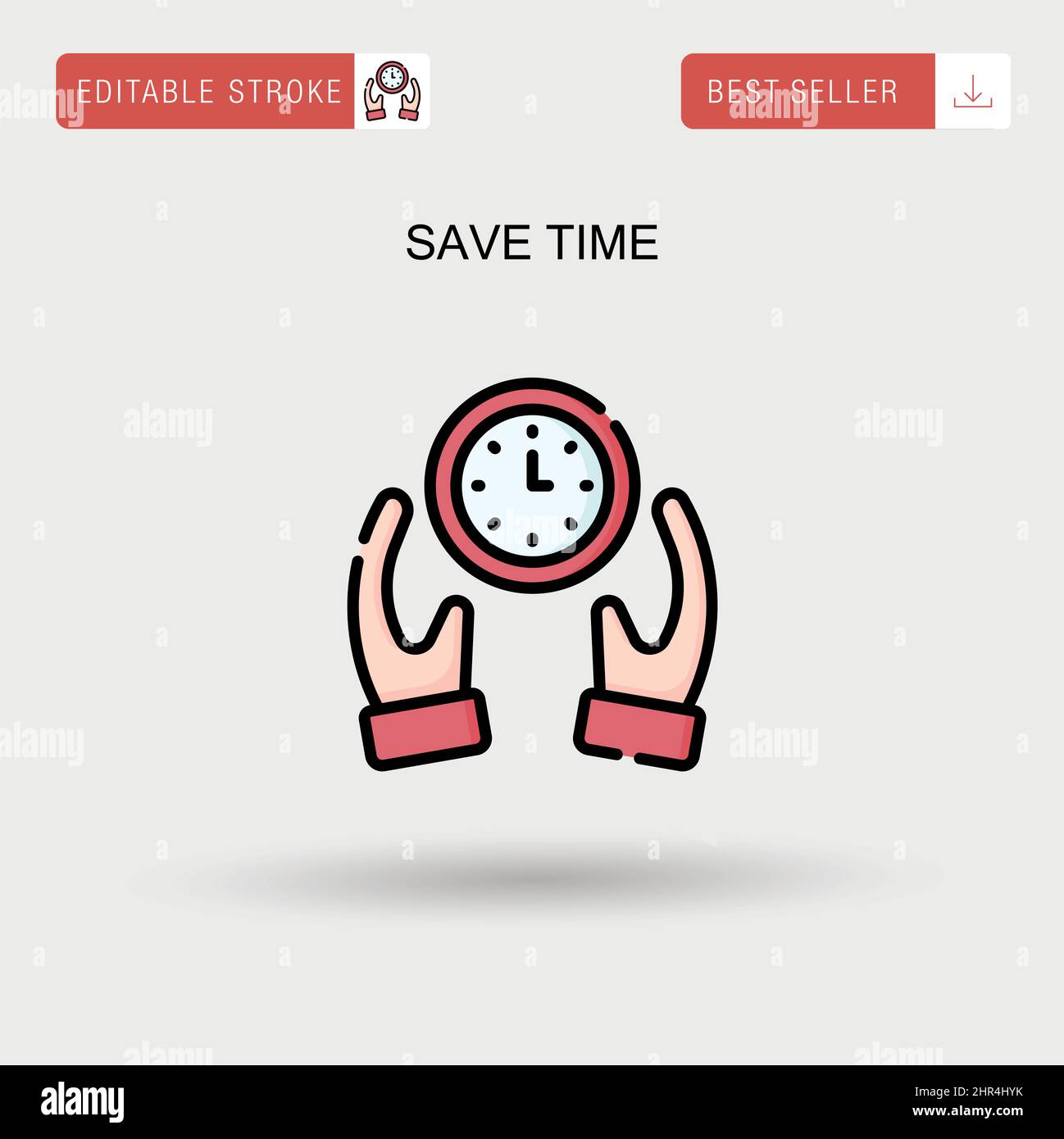Time change vector hi-res stock photography and images - Alamy
