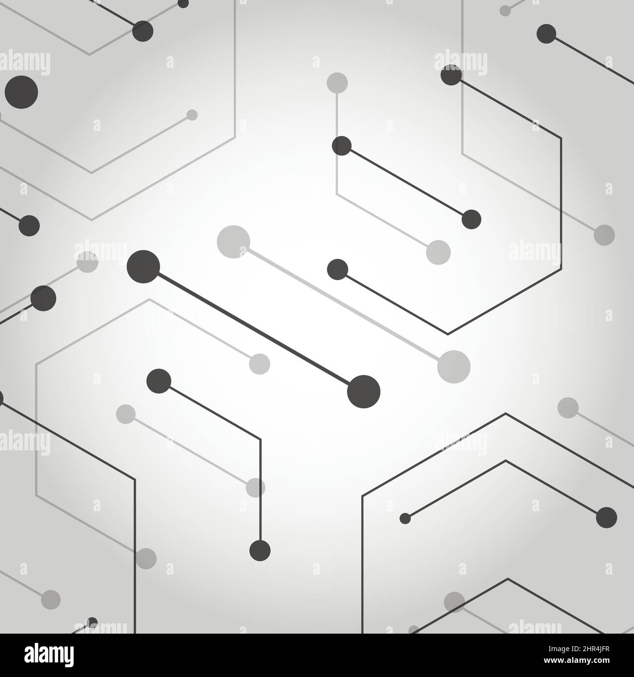 Molecular structure pattern background. Vector technology design Stock ...