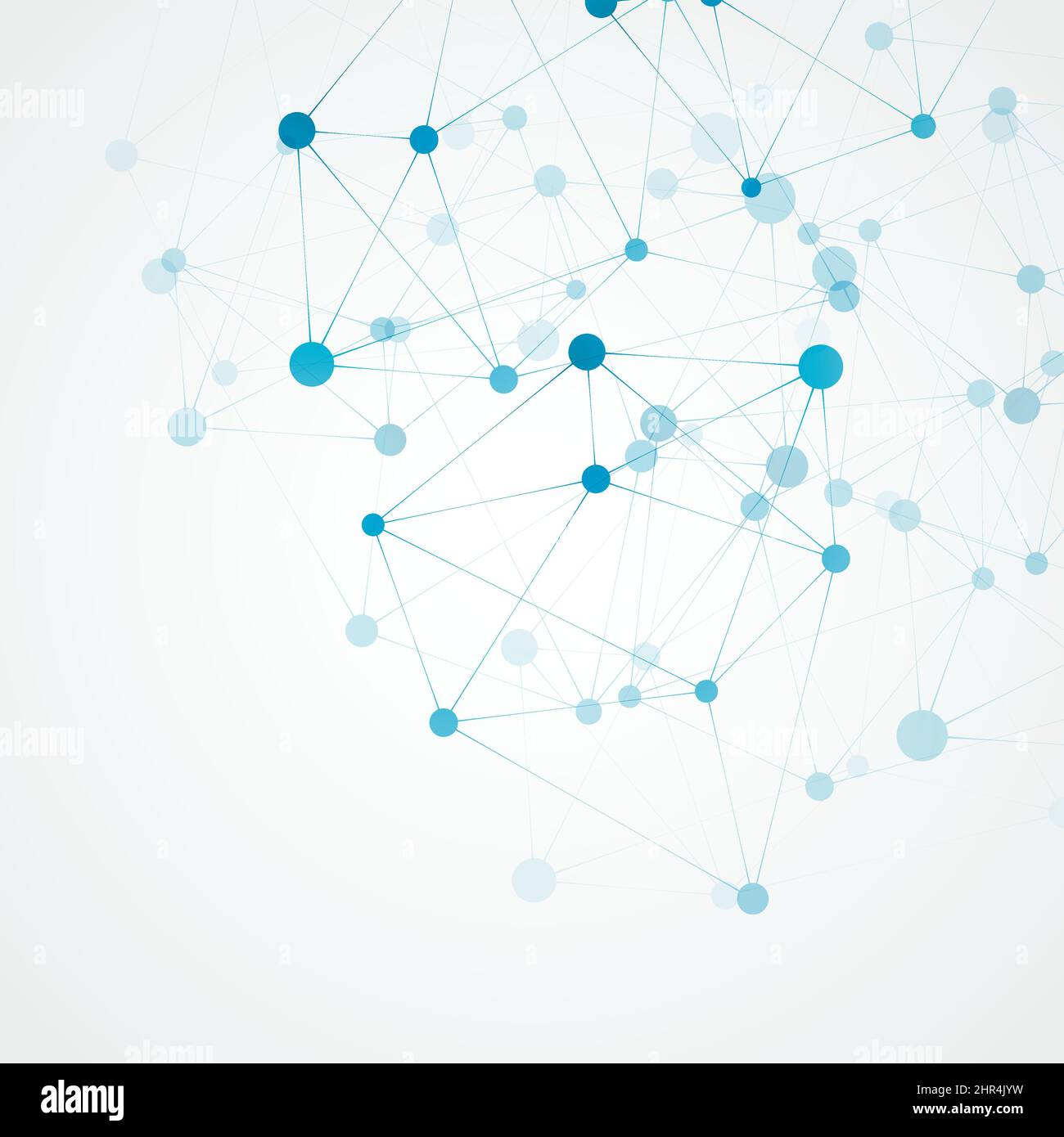 Science molecule and connection structure. Abstract background Stock ...
