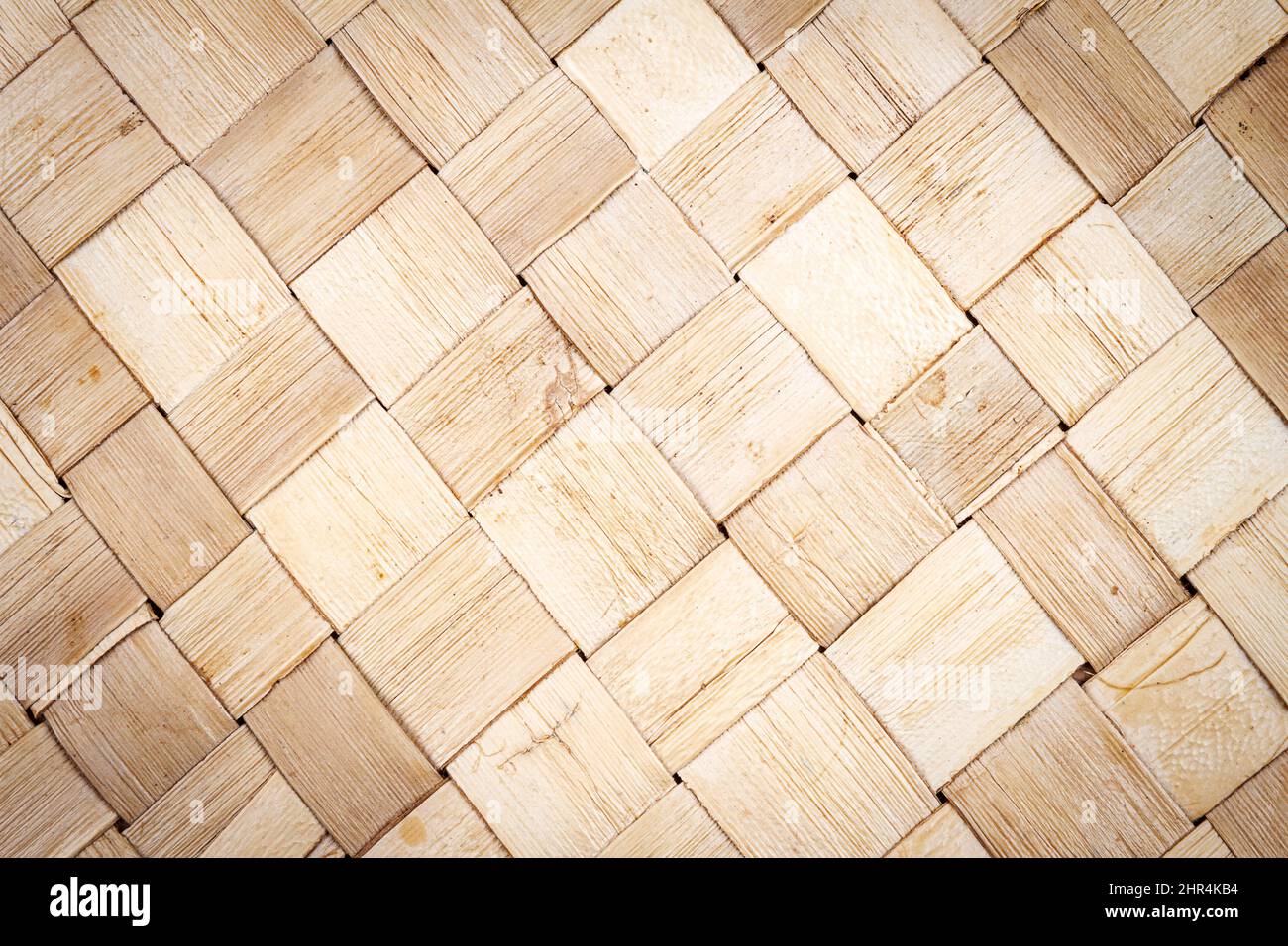 Brown wicker woven table mat texture background Stock Photo - Alamy