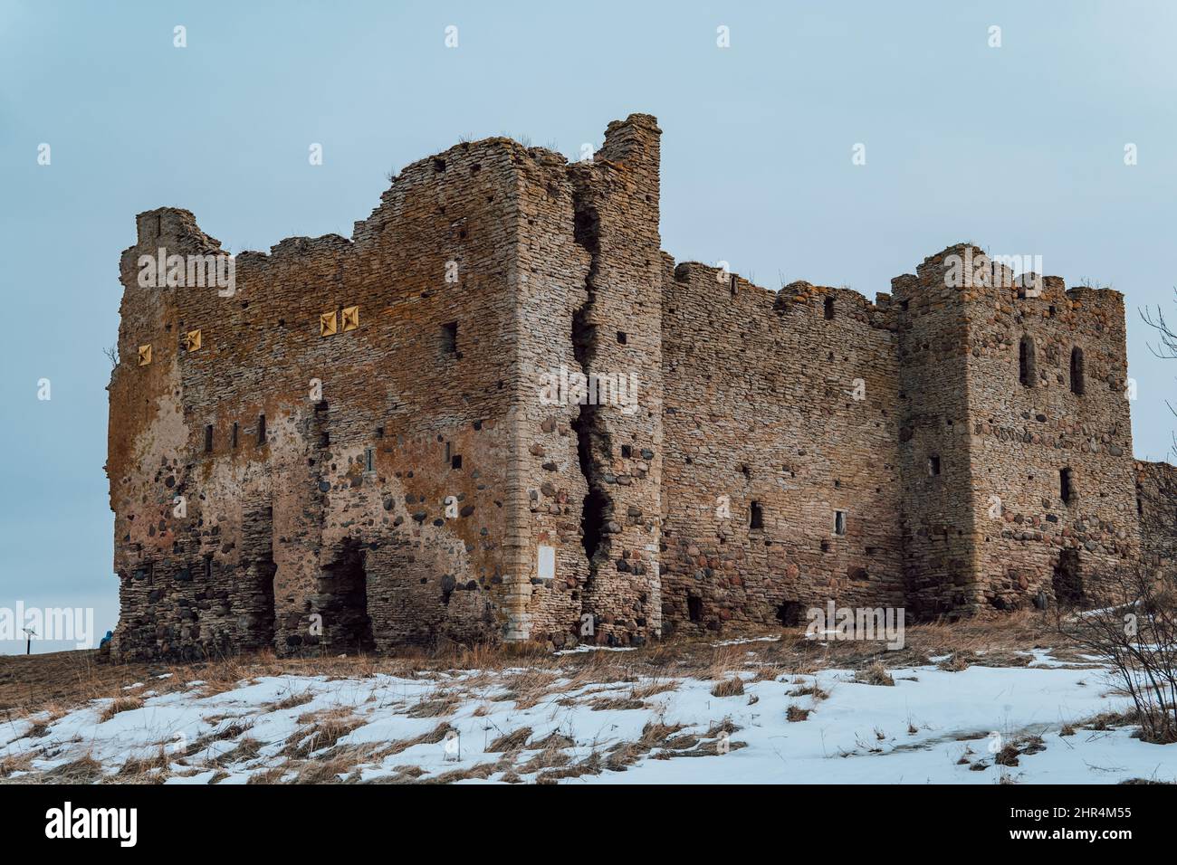 Old castle of Toolse, Estonia Stock Photo - Alamy