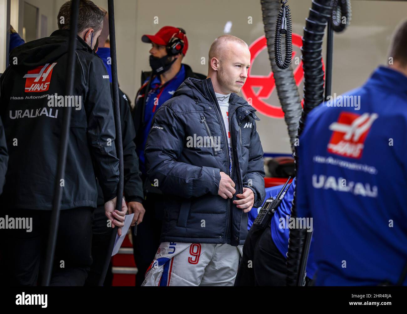 Haas f1 flag hi-res stock photography and images - Alamy