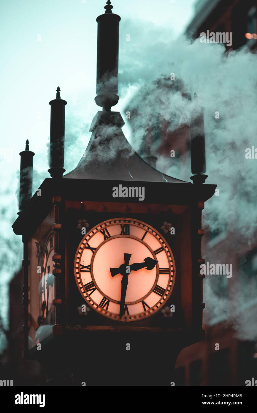 Vancouver Gastown steam clock Stock Photo - Alamy