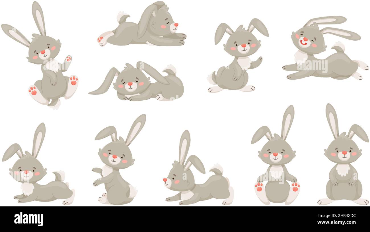 Baby animals in spring Stock Vector Images - Alamy
