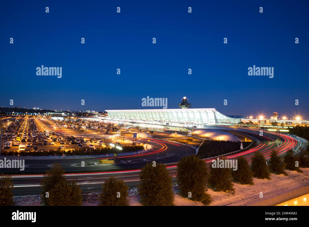 The Dulles International Airport USA Stock Photo - Alamy
