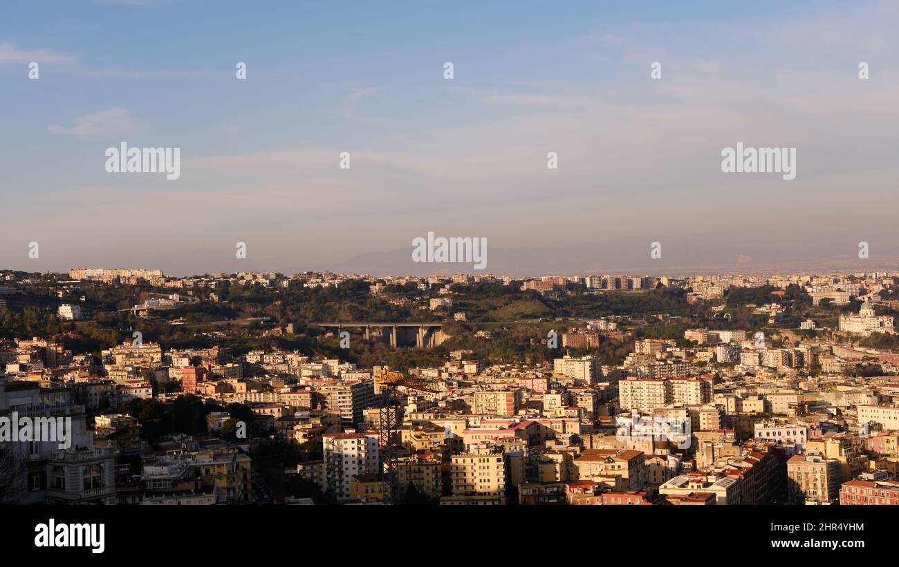 Aerial view of Naples Stock Photo - Alamy